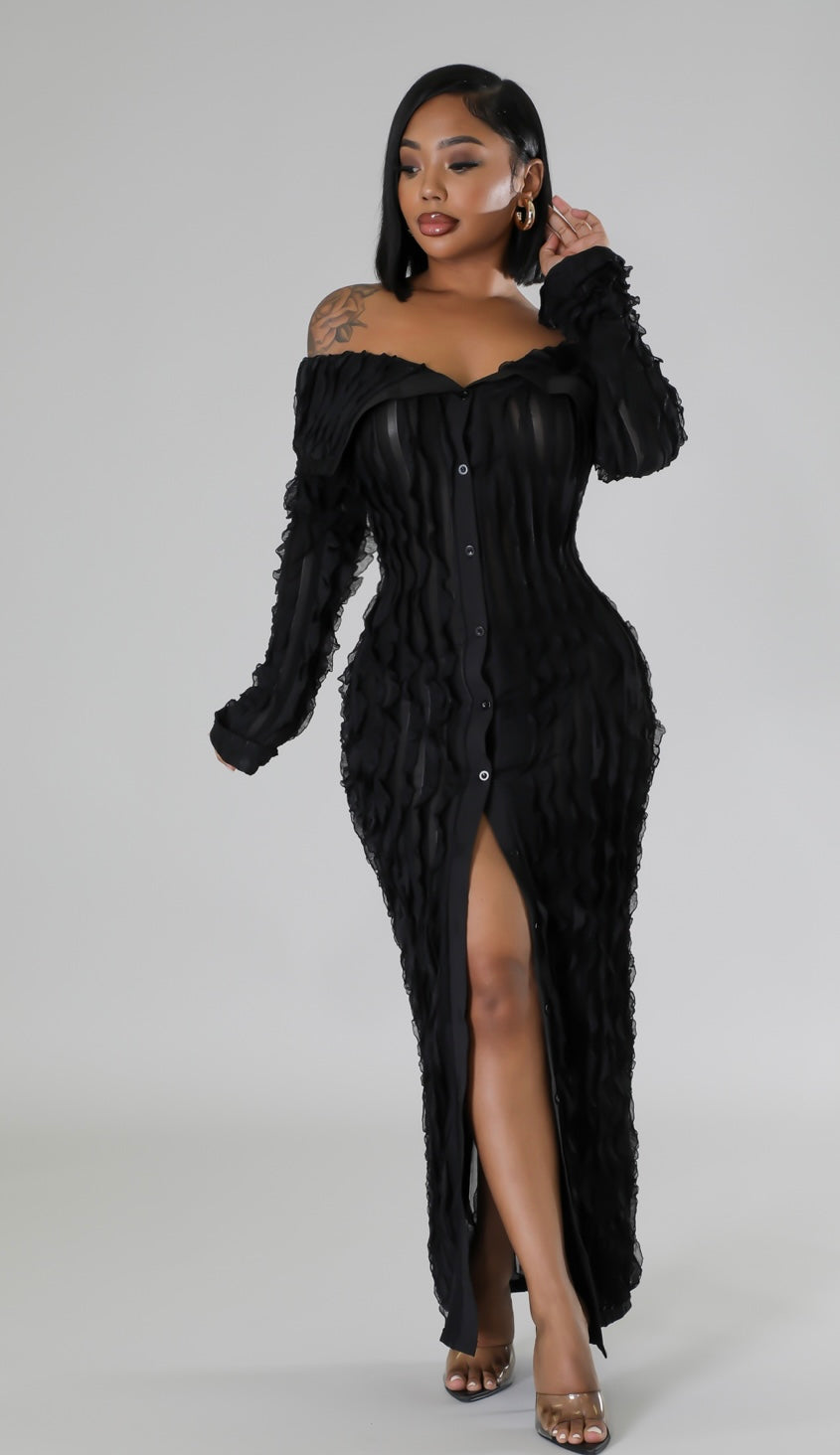 Raise A Toast Dress – Exotic Mink Fashion